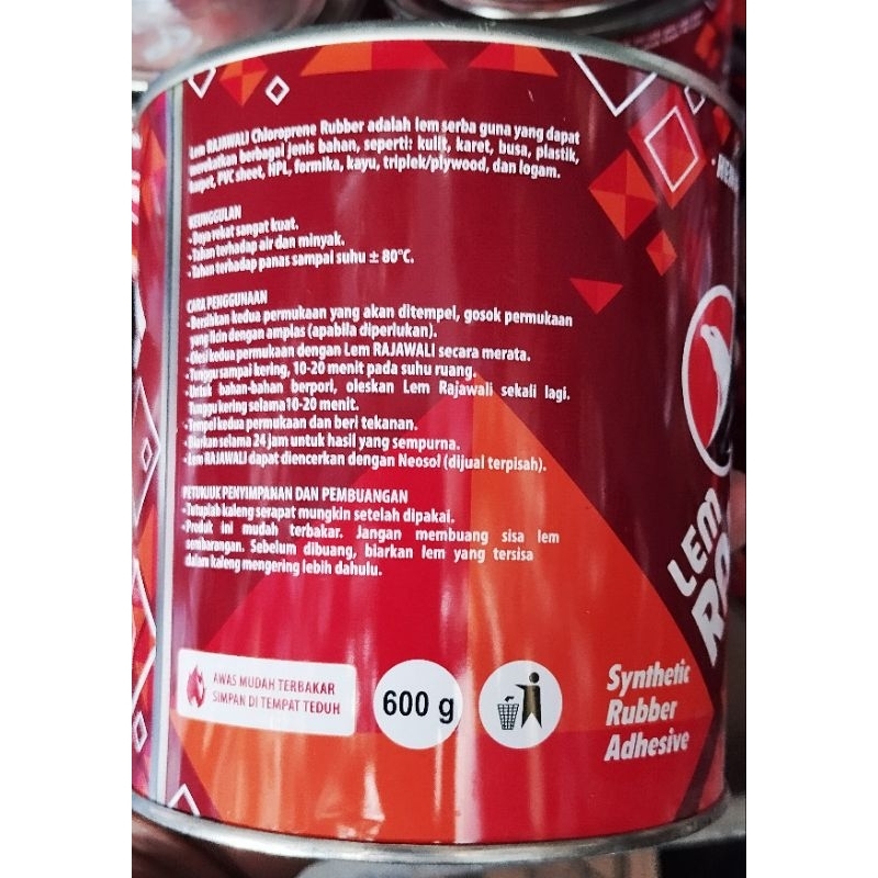 Jual Lem Rajawali Kuning 600gram Lem Rajawali Kaleng | Shopee Indonesia