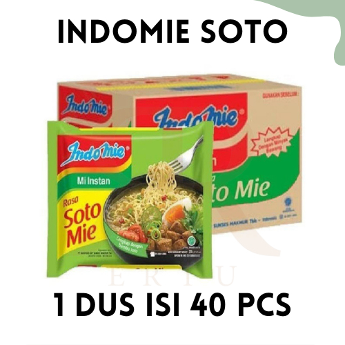 Jual Indomie Rasa Soto Mie 69 gr (1 Dus isi 40 Pcs) | Shopee Indonesia