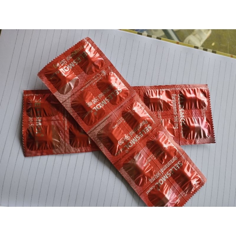 Jual salesmol 500mg paracetamol demam dan penghilang nyeri | Shopee ...