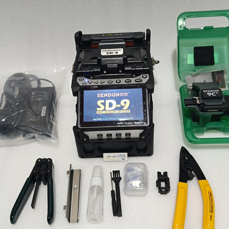 Jual Arc Splicer Sendun SD-9 6 Motor Touchscreen | Shopee Indonesia