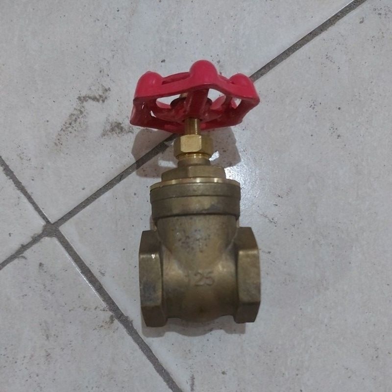 Jual gate valve kuningan KITZ 1 inch | Shopee Indonesia