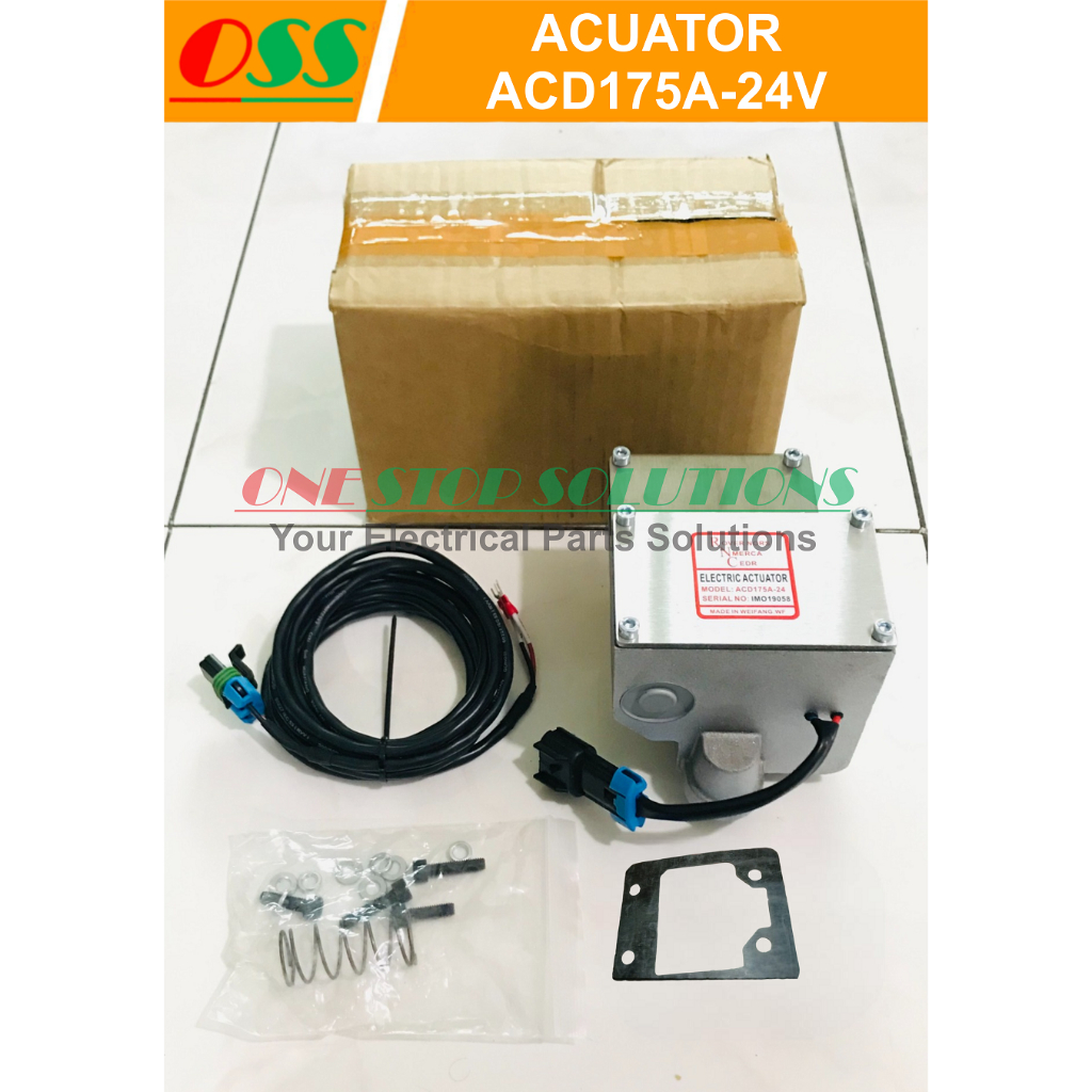 Jual ACUATOR GOVERNORS ACTUATOR ACD175A-24V ACD 175A-24V ACD175 24V OEM ...