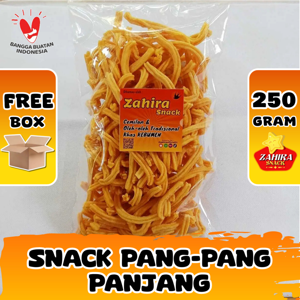 Jual Snack Pang-pang Panjang Cemilan Sariudang Panjang 250 gram ...