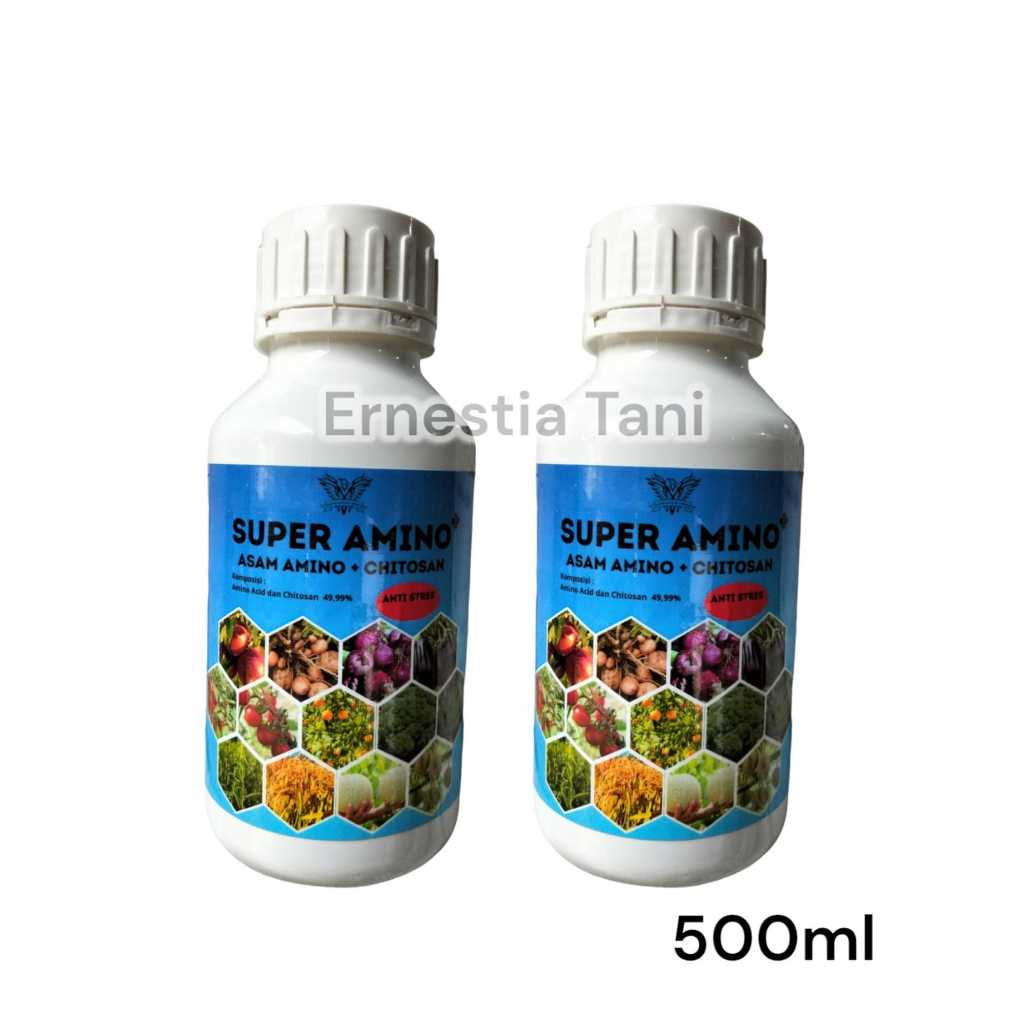 Jual Super Amino 500ml Pupuk Nutrisi Asam Amino + Chitosan Untuk ...