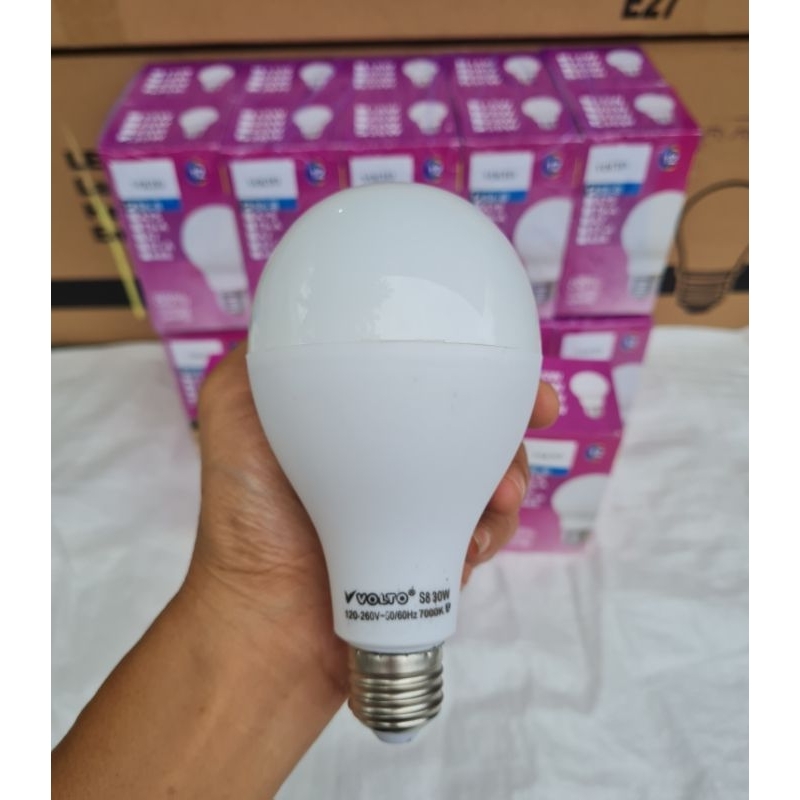 Jual BOHLAM LED JUMBO 30 WATT LAMPU HEMAT ENERGI 88% SUPER TERANG ...