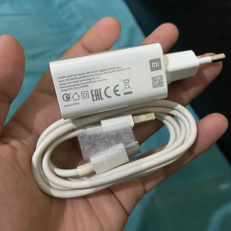 Jual Charger Original 100% Bawaan Copotan Hp Xiaomi Redmi Poco 18 Watt ...