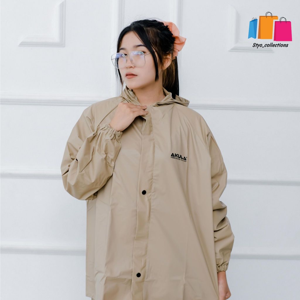 Jual Akula Raincoat , Jas Hujan Pria Wanita Setelan Dewasa Anti Rembes | Shopee Indonesia