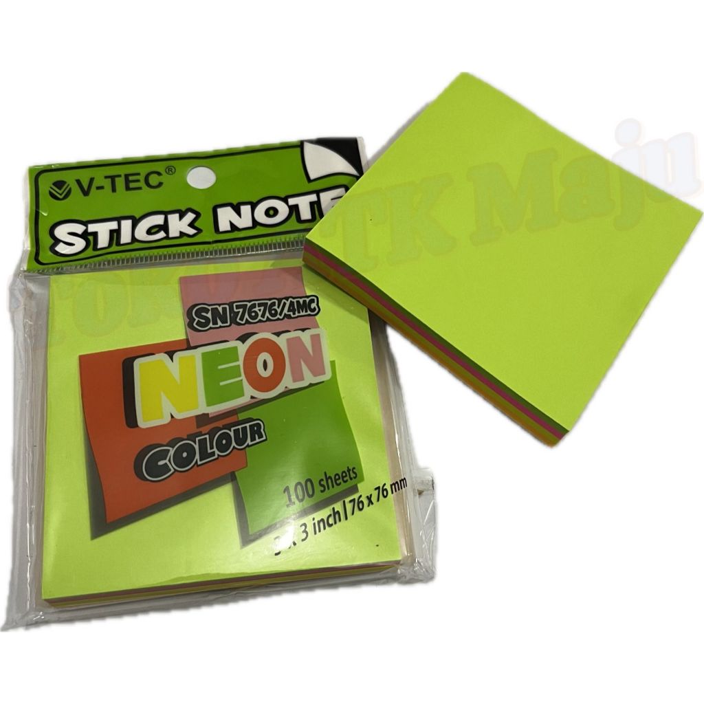 Jual stick note, kertas tempel 76X76 mm (3x3 inch) | Shopee Indonesia