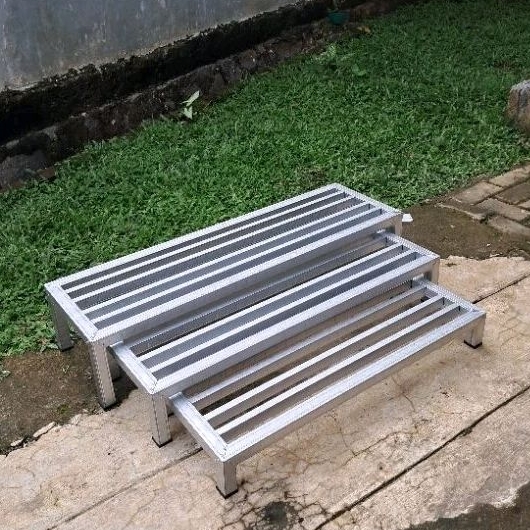 Jual Rak Pot Tanaman Hollow Baja Ringan Tumpuk 3 Panjang 100cm Lebar ...