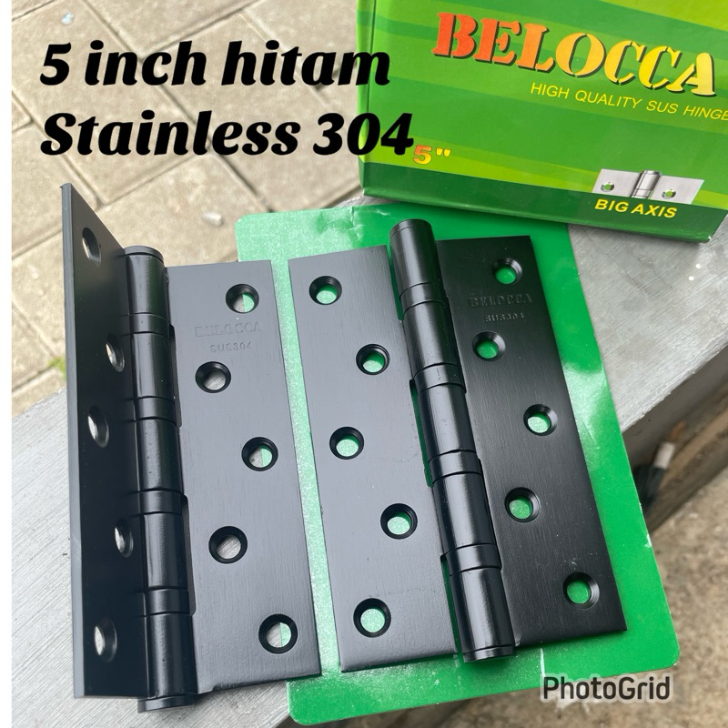 Jual STOK TERBATAS ENGSEL 5 INC STAINLESS 304/ engsel kodai stainless ...