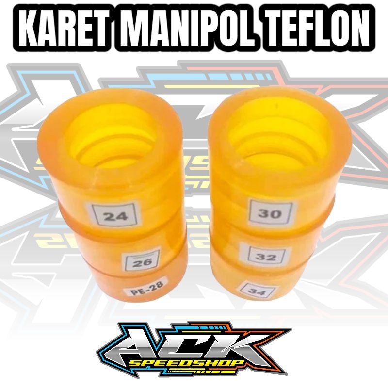 Jual KARET TEFLON INTAKE MANIPOL MANIFOLD PE PWK 24 26 28 30 32 33 34 ...