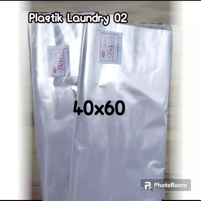 Jual Plastik Kantong Besar Laundry PP Bening 40x60 Plastik Laundry ...
