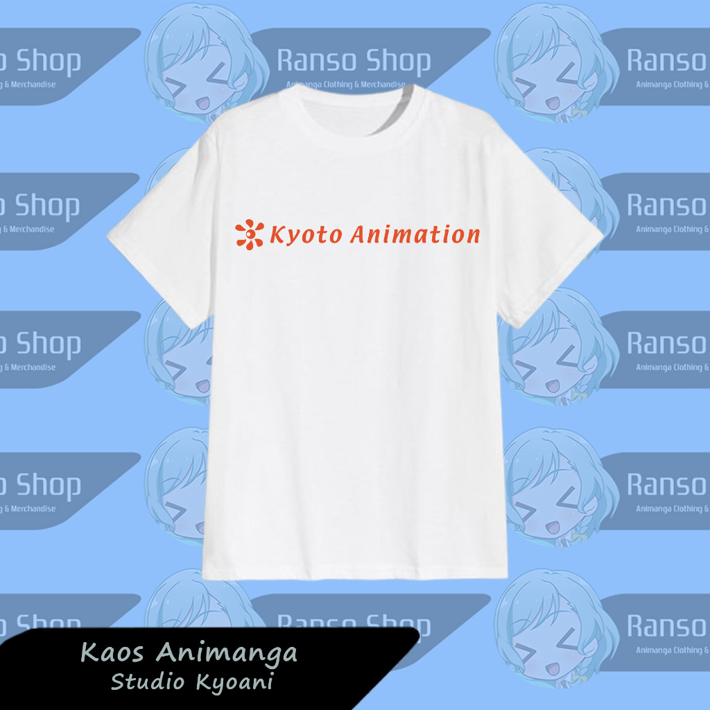 Jual Ranso Kaos Kyoto Animation Anime Studio Logo / Baju Studio KyoAni ...