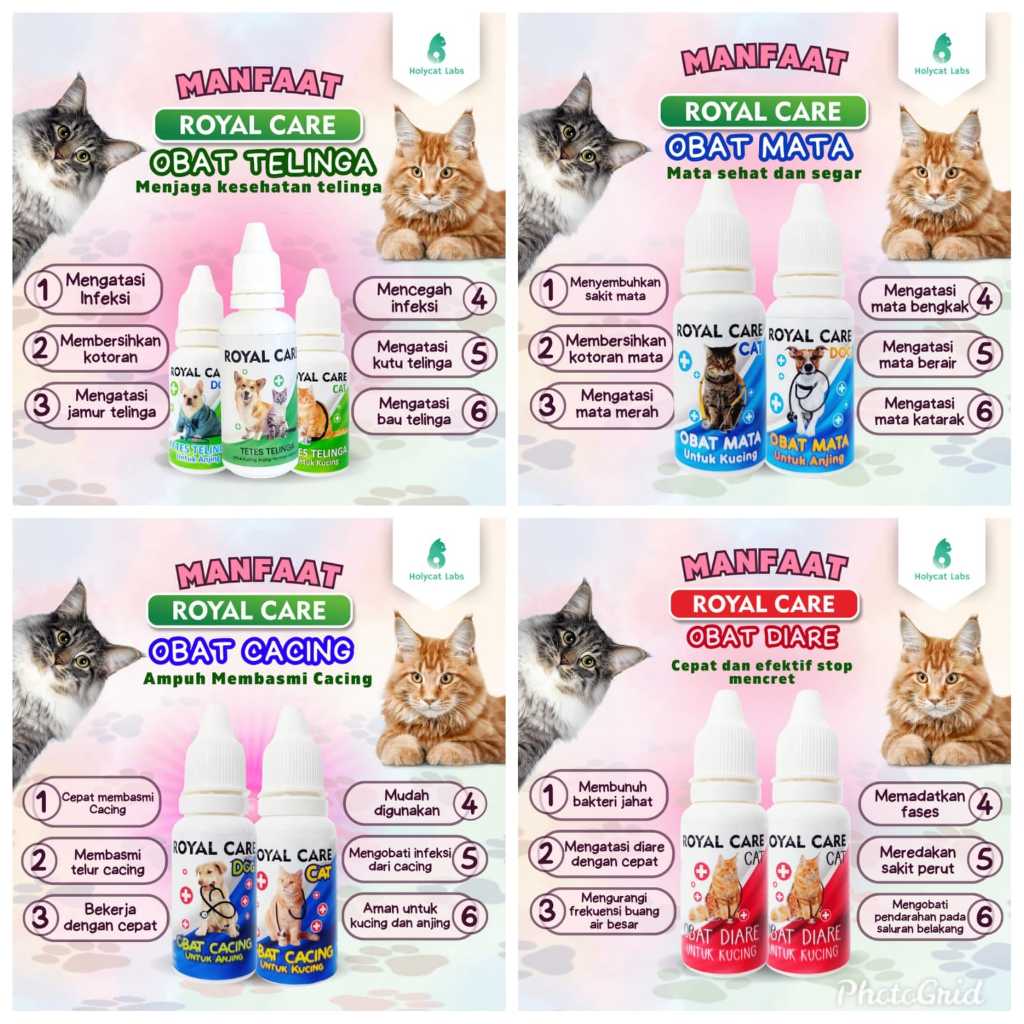 Jual ROYAL CARE All Variant 10mL ~ Royal Care CACING, MATA, DIARE ...