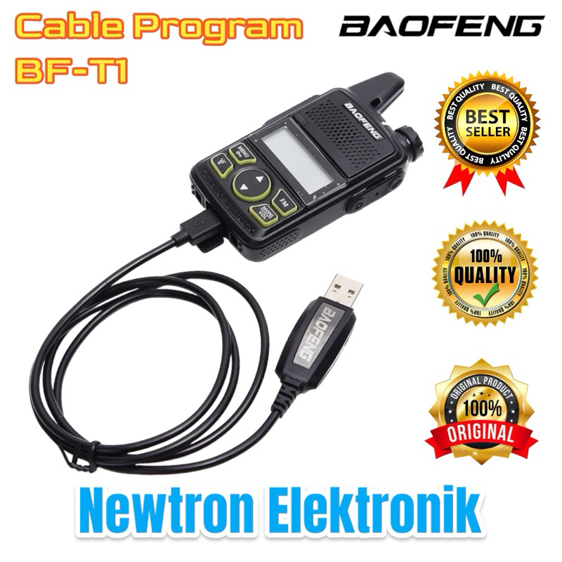 Jual Kabel Program HT Baofeng T1 Data Programming Pofung BFT1 Pro ...