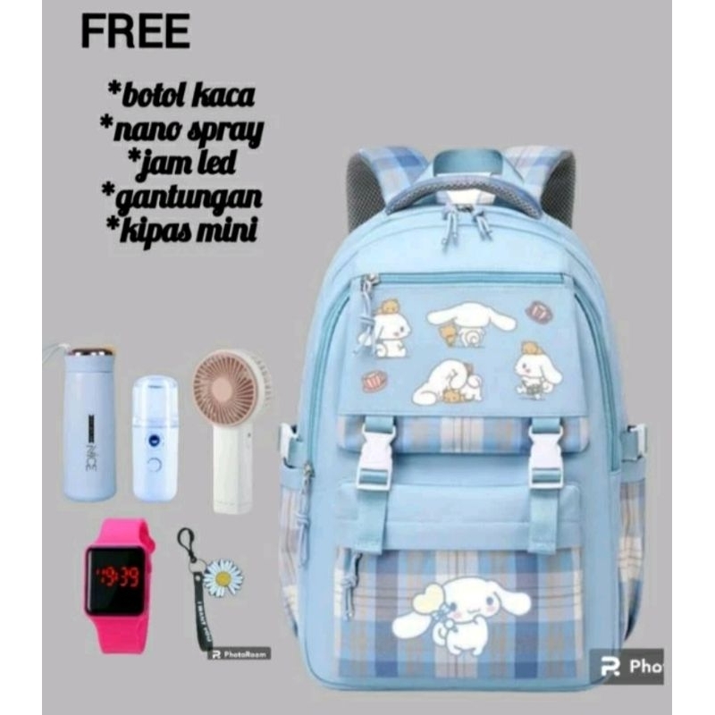 Jual Tas ransel sekolah anak perempuan tas beauty backpack fashion korea untuk anak SD SMP ...