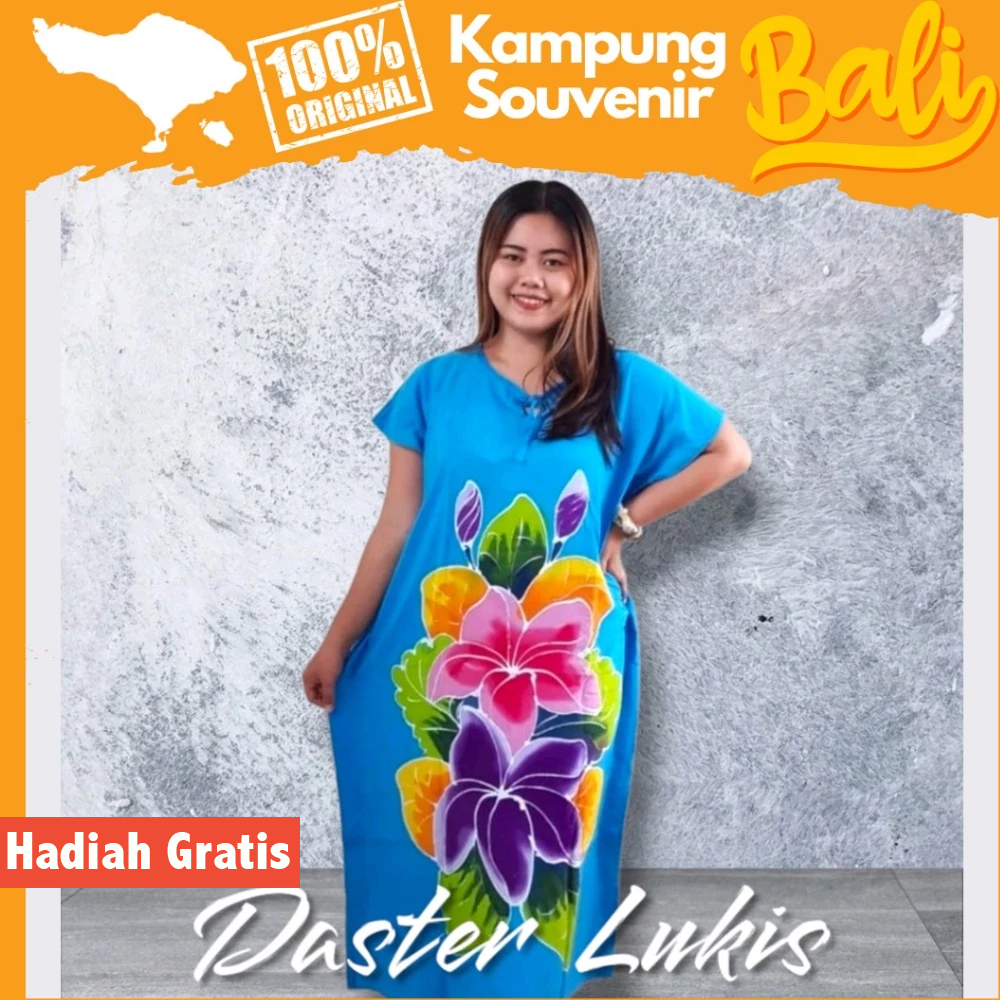 Jual Daster Wanita Bali Kaftan Lukis Oleh Oleh Khas Bali Model ...