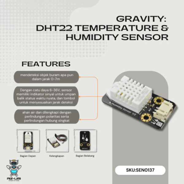 Jual DHT22 Temperature Humidity Sensor Limited | Shopee Indonesia