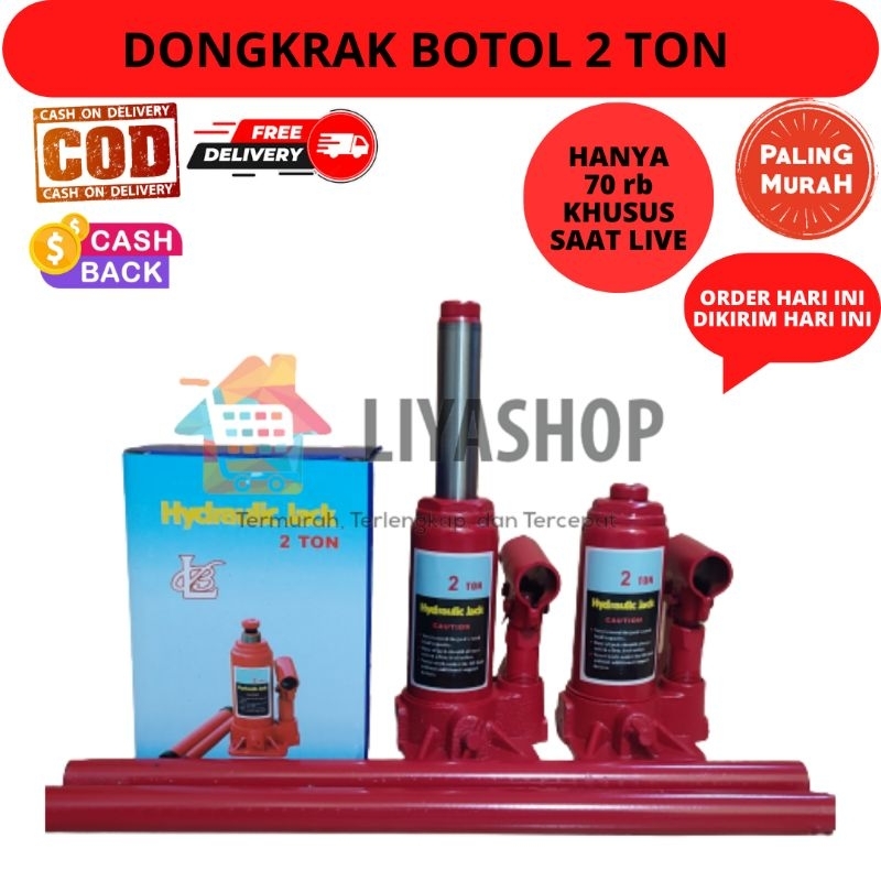 Jual [LIVE XTRA BYR 86RB] DONGKRAK BOTOL 2 TON DONGKRAK BOTOL 3 TON ...