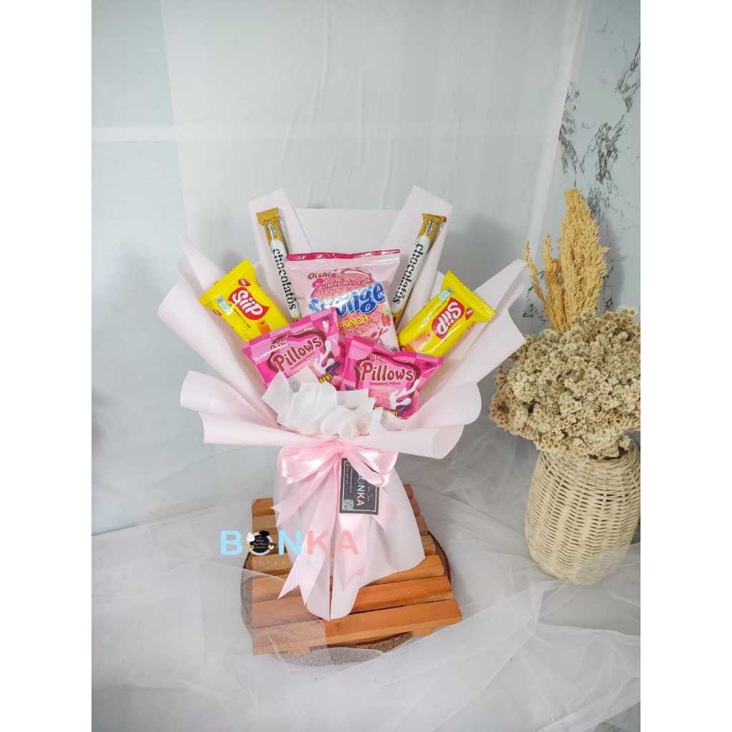 Jual Buket Snack Murah Meriah Gembul Ulang Tahun Wisuda Bouquet Solo ...
