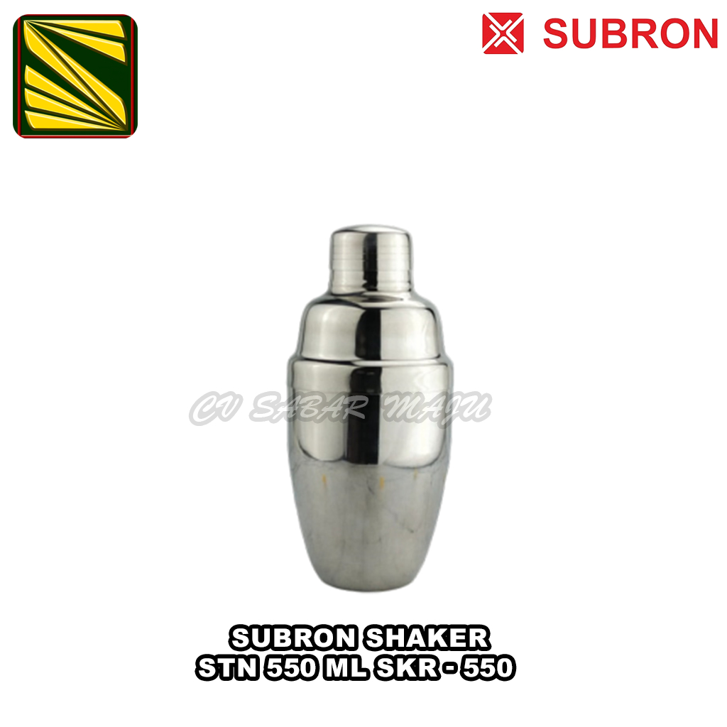 Jual SUBRON Shaker Botol Shaker 500 ml Pengocok Minuman Stainless Steel ...