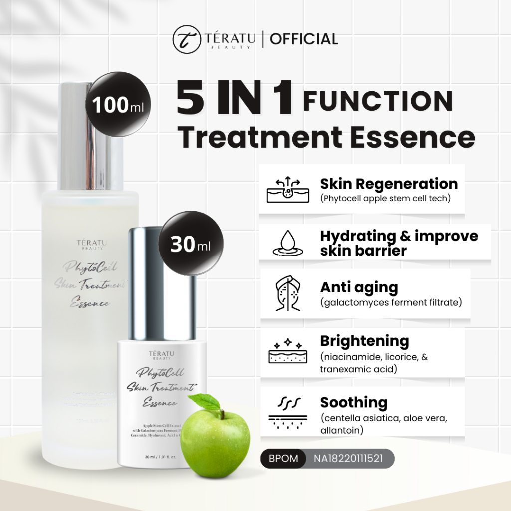 Jual [BUY 1 GET 1] TERATU BEAUTY Phytocell Skin Treatment Essence 5 in ...