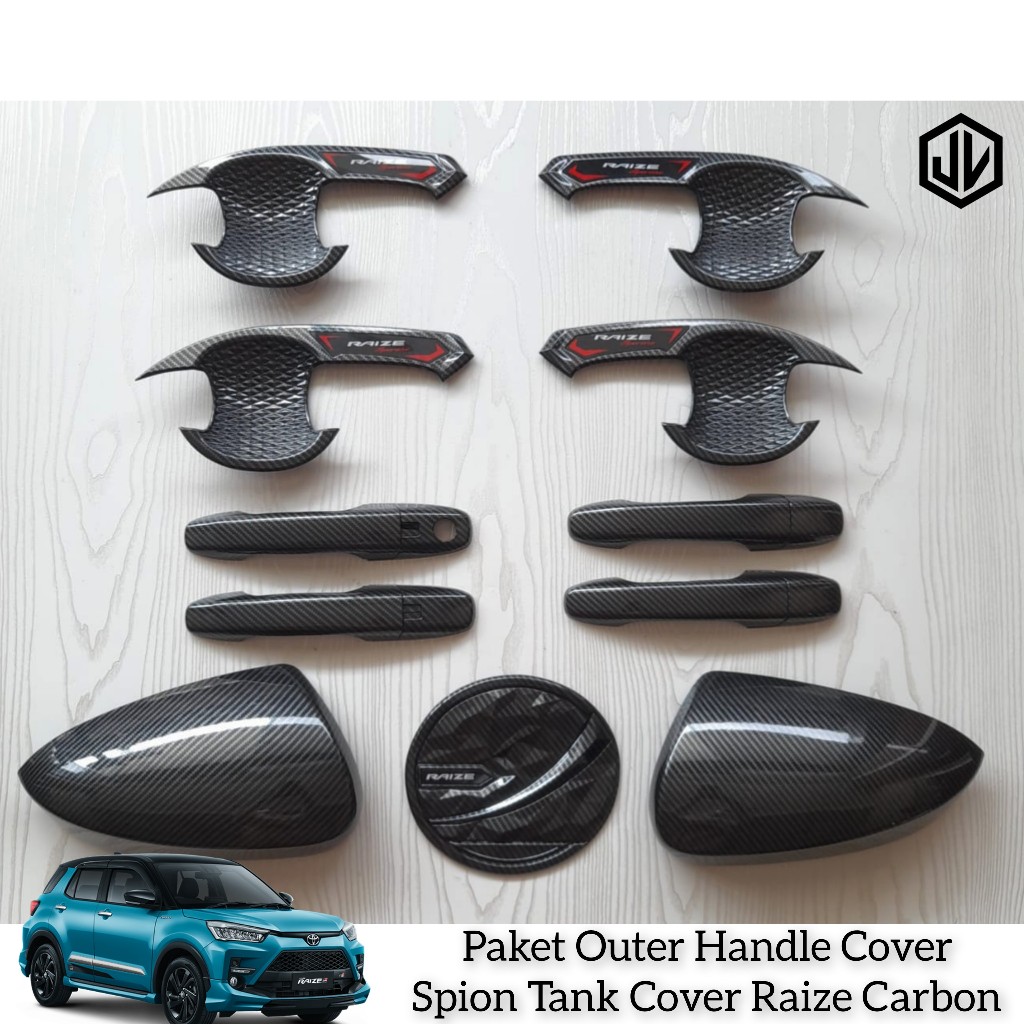 Jual Paket Door Handle Outer Tank Cover Cover Spion Toyota Raize Tahun ...