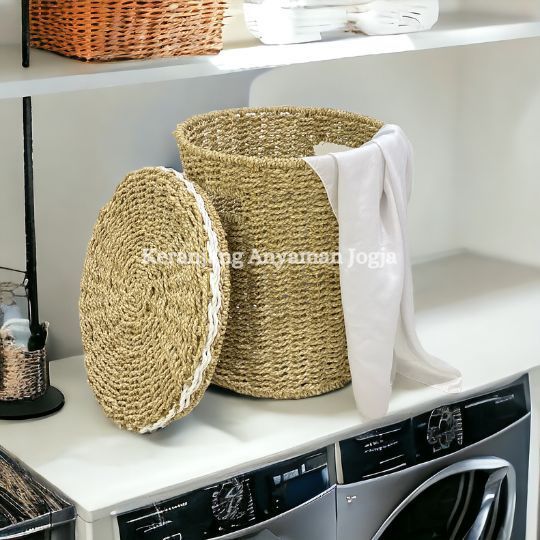 Jual BASKETS LAUNDRY / KERANJANG ANYAMAN LAUNDRY BERBAGAI VARIASI ...