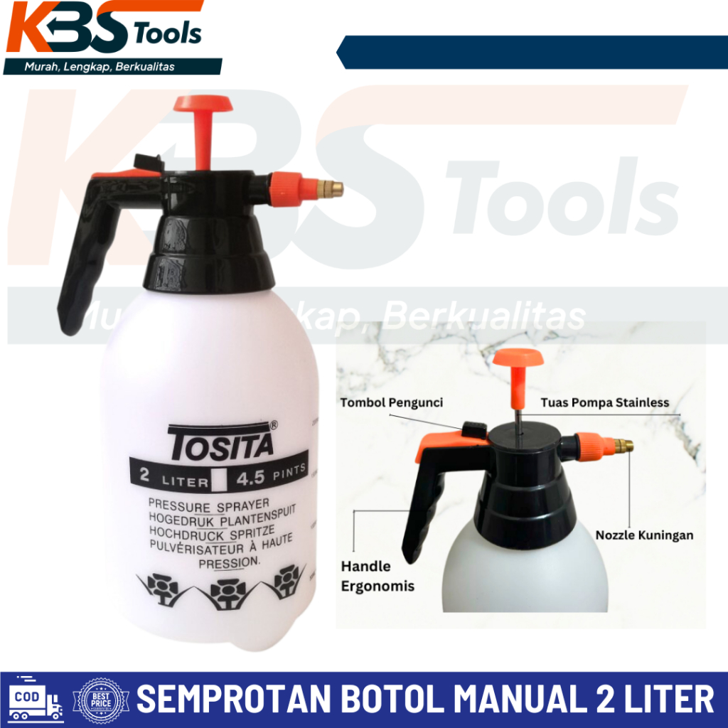 Jual Botol Sprayer Semprotan Kocok Pressure Spray Pompa Desinfektan 2 ...