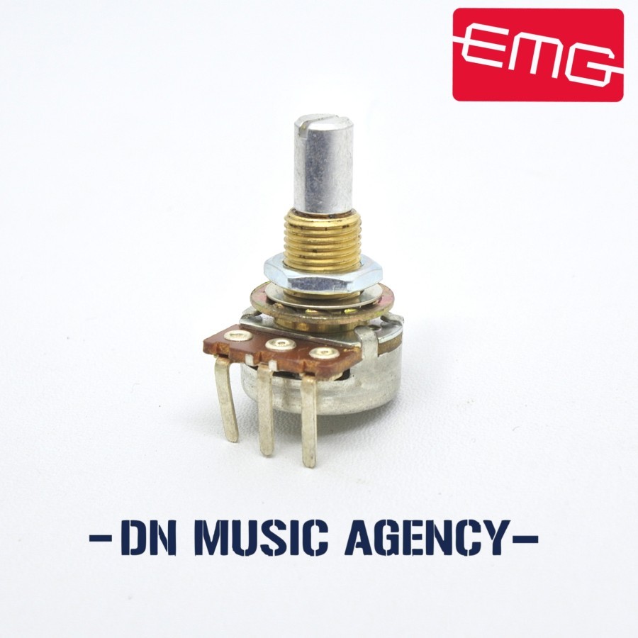 Jual potensio gitar & bass 25K EMG a25k solid shaft original | Shopee ...