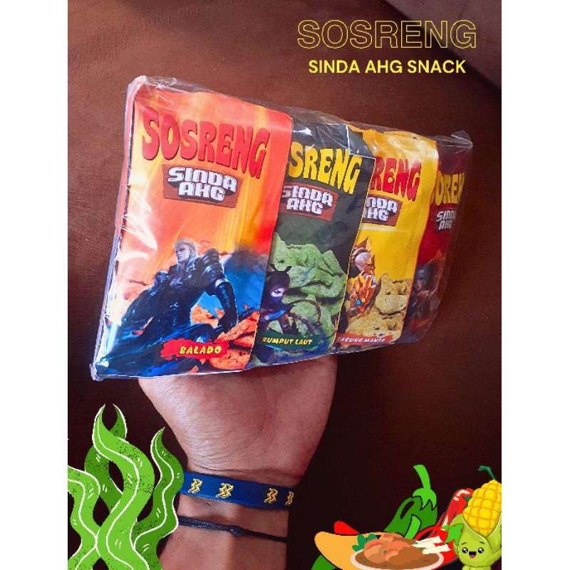 Jual Sosreng SINDA AHG kemasan pakkan (isi 12 pcs) | Shopee Indonesia