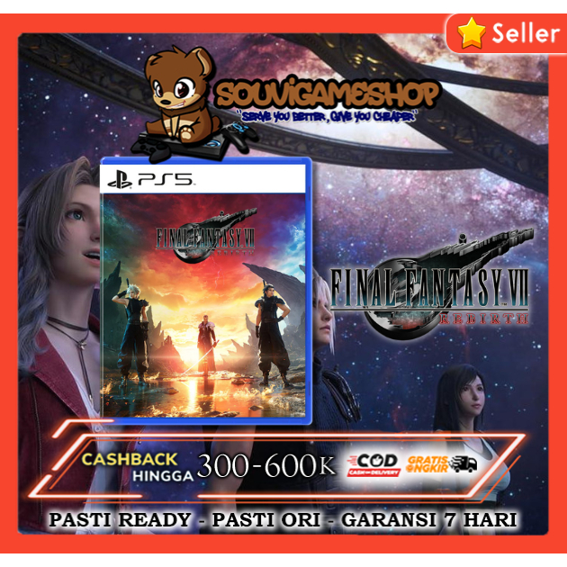 Jual PS5 Final Fantasy VII Rebirth Standard Edition / FF VII / FF 7 | Shopee Indonesia