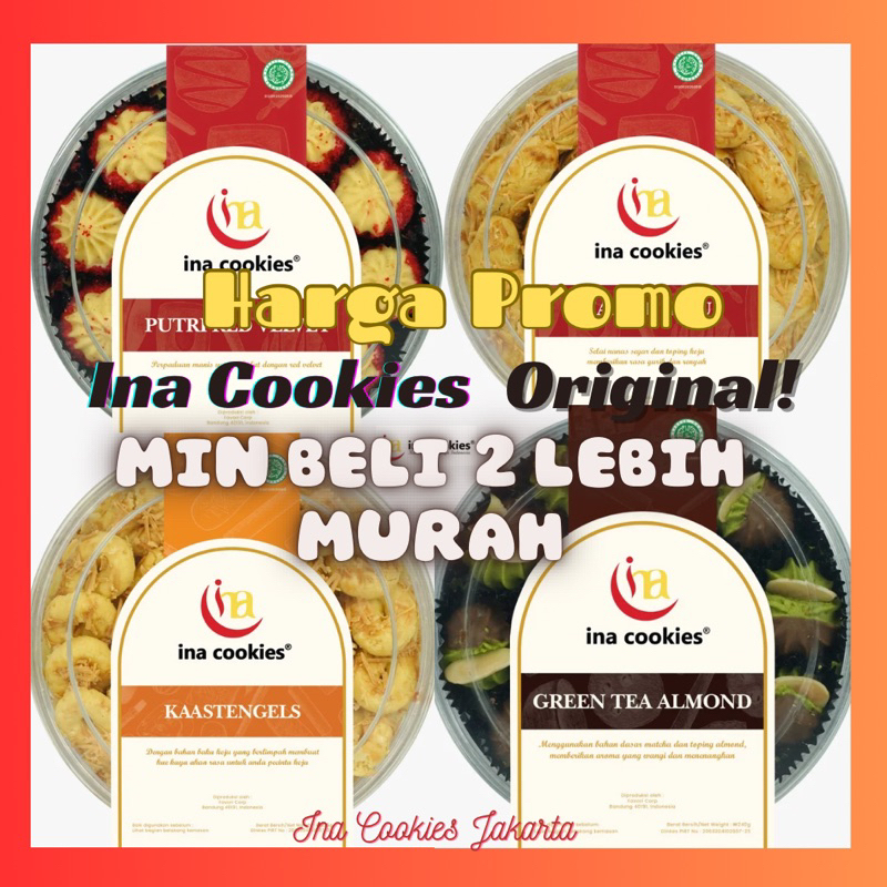 Jual KUE INA COOKIES REGULER BELI 2 LEBIH MURAH | Shopee Indonesia
