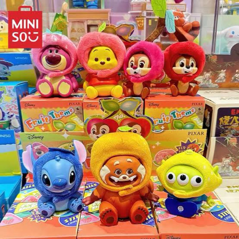 Jual Miniso Disney Pixar Fruit Theme Blind Box Original | Shopee Indonesia