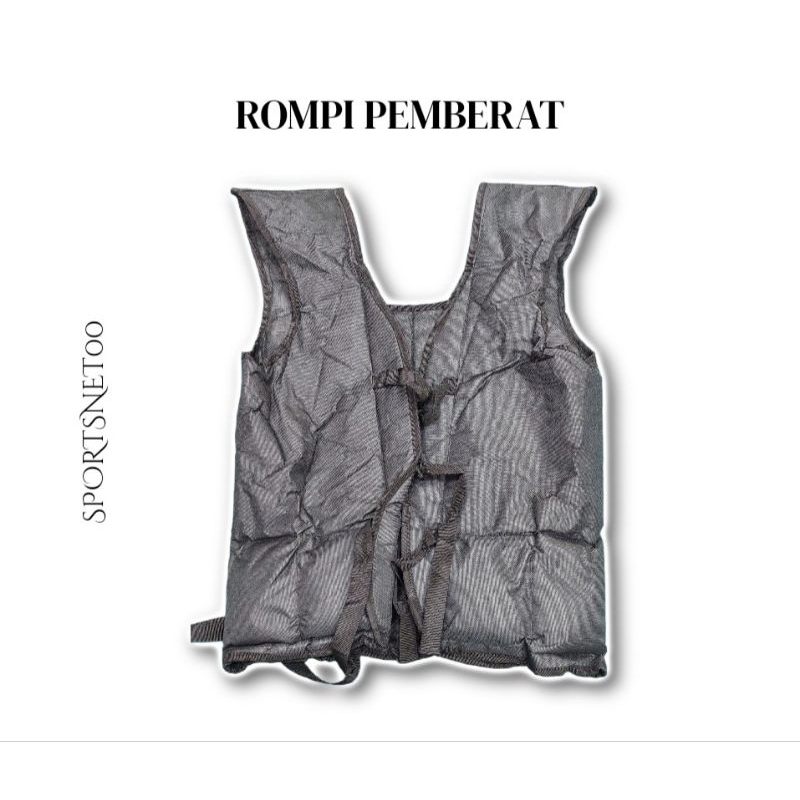 Jual Rompi Pemberat Badan Olahraga 4kg dan 5kg | Shopee Indonesia