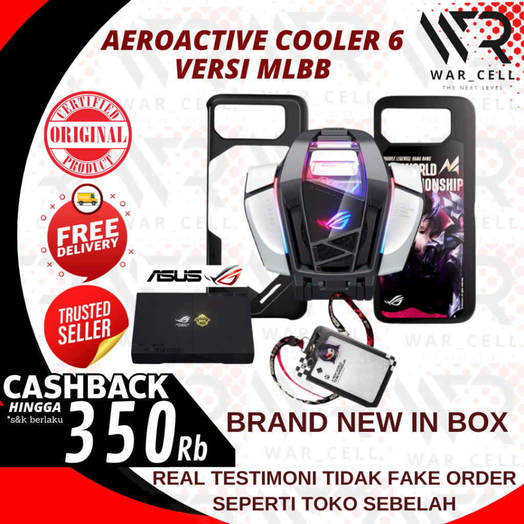 Jual Aeroactive Cooler Rog Phone 6 5s 5 Pro Original Resmi Asus ...