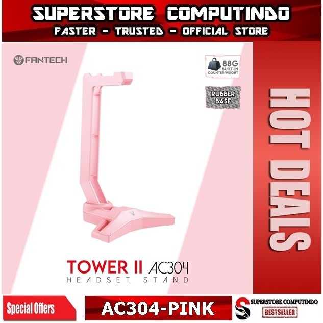 Jual Fantech Sakura Edition TOWER II AC304 Headset Stand Gaming ...