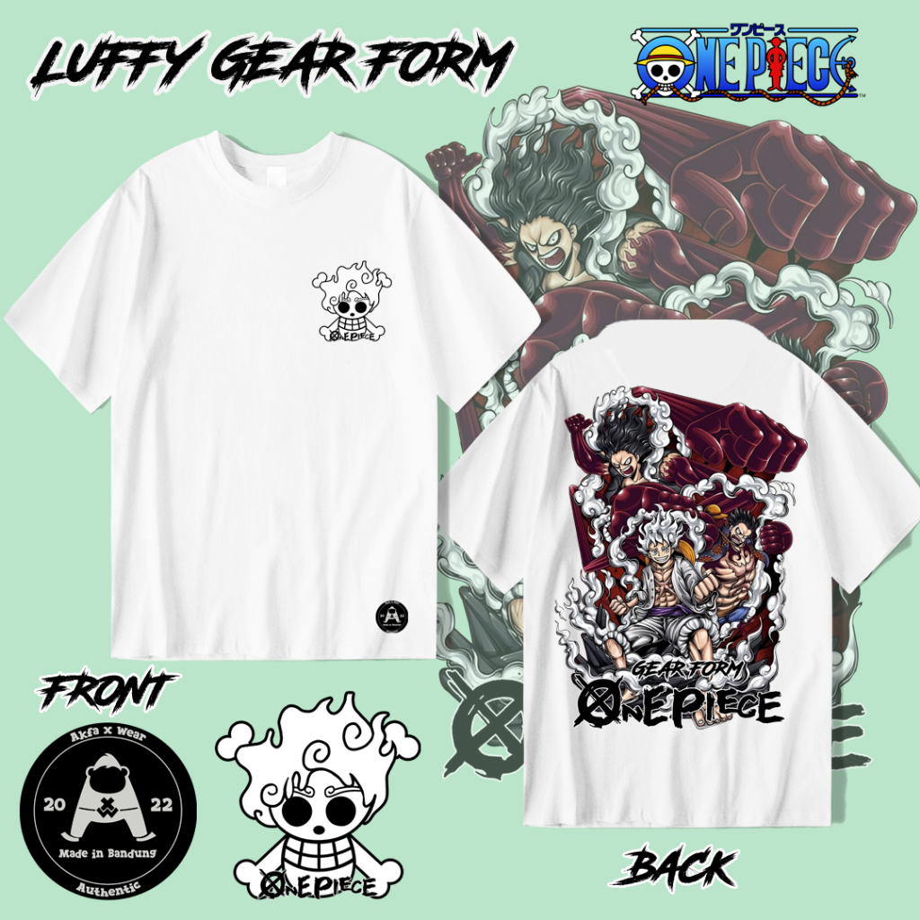 Jual Akfa x Wear | Kaos Anime Onepiece Dewasa Unisex | Onepiece Luffy ...