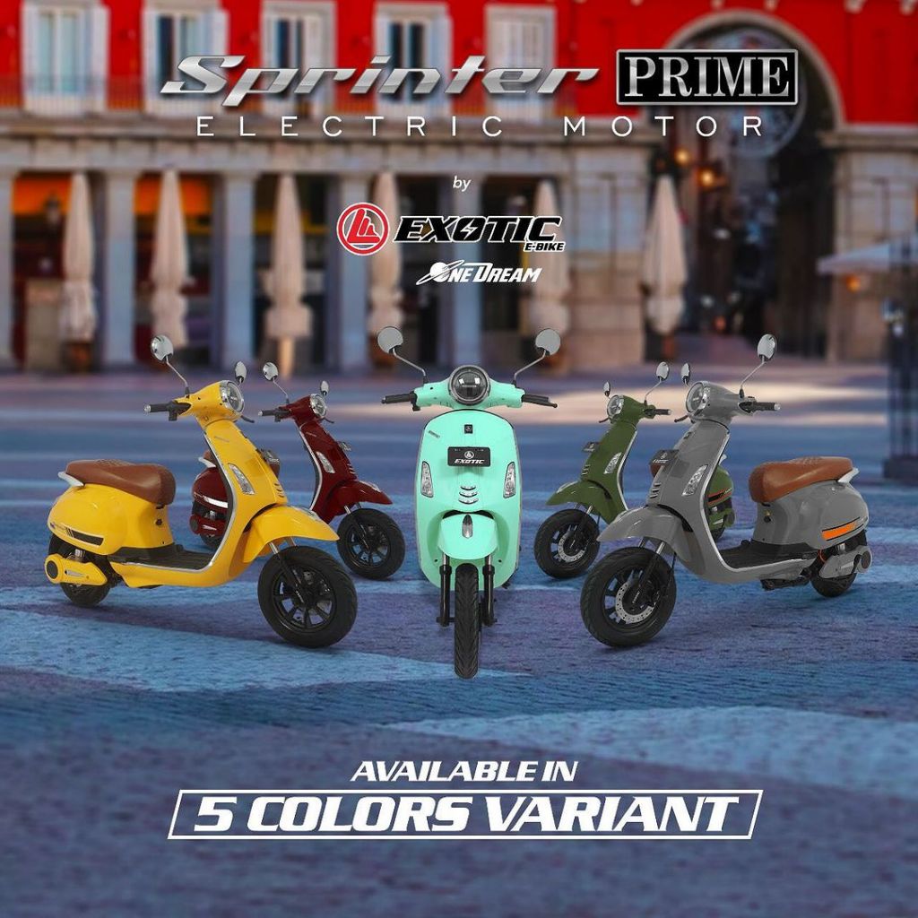 Jual MOTOR LISTRIK EXOTIC SPRINTER PRIME GARANSI RESMI OFF THE ROAD ...
