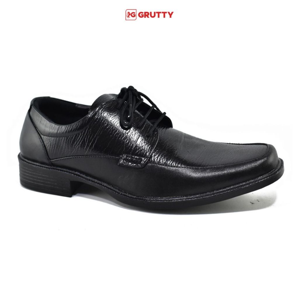 Jual Sepatu Formal Pantofel Pria Hitam Tali Kerja Kantor Kuliah Fashion ...