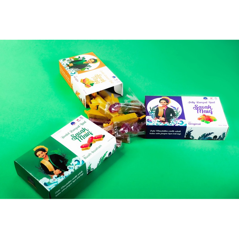 Jual Manisan Dodol dan Jelly Rumput Laut khas lombok (kinjyo jelly ...