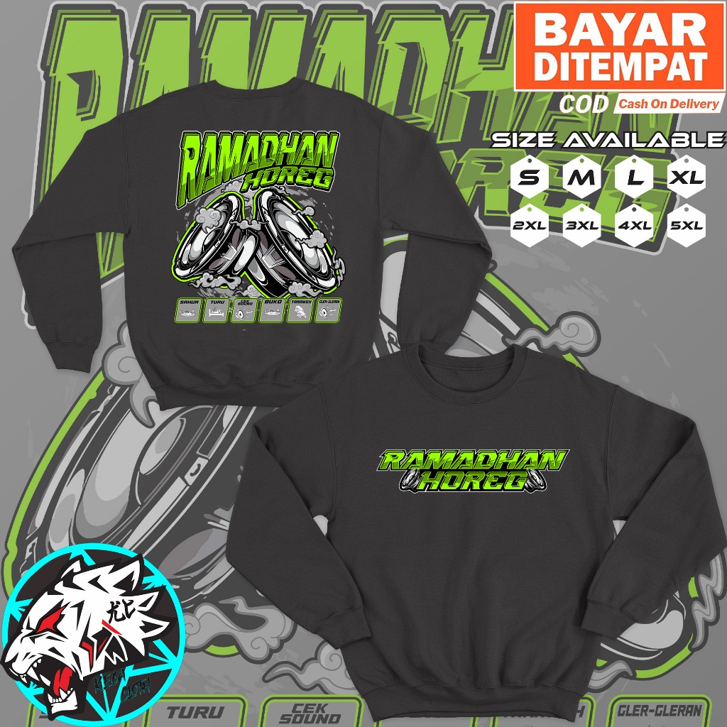 Jual Jaket Sweater Ramadhan Horeg Sound System Big Size Jumbo | Shopee ...