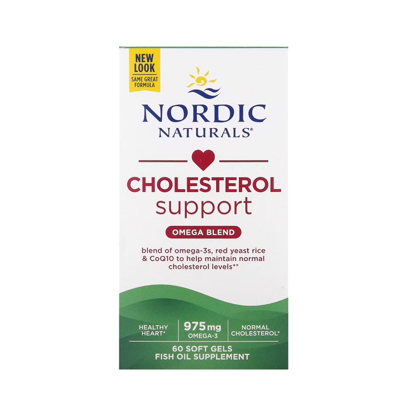 Jual Nordic Naturals Cholesterol Support Omega Blend 975 mg 60 Softgels ...