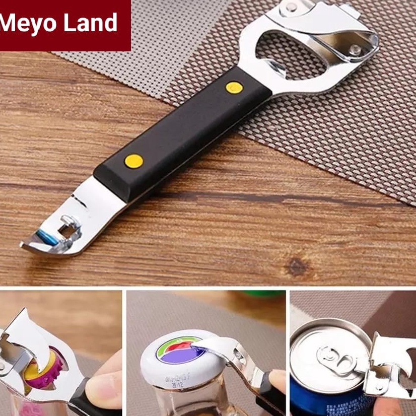 Jual Top Alat Pembuka Kaleng Botol Bir Stainless Steel Can Opener Tutup ...