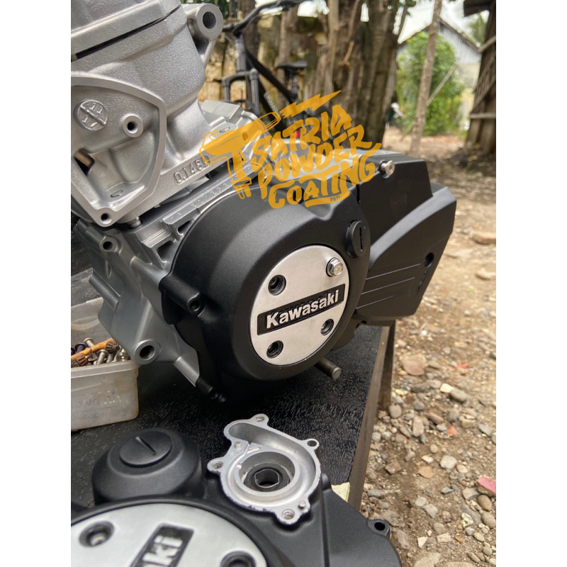 Jual Bubuk Powder Coating Black Sand Hitam Texture Pasir | Shopee Indonesia