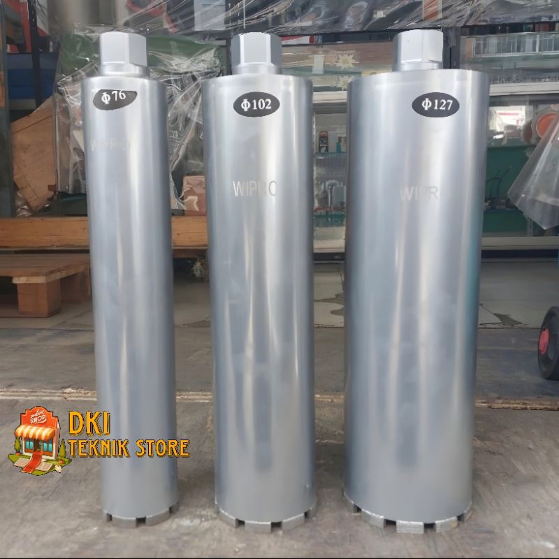 Jual Wipro Mata Bor Coring Bor Beton 3 4 5 Inch Diamond Core Drill Mata ...