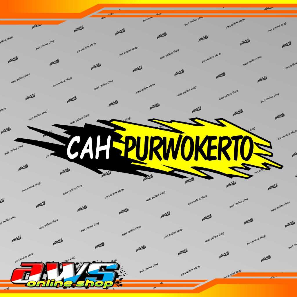 Jual Sticker Cah Purwokerto | Shopee Indonesia