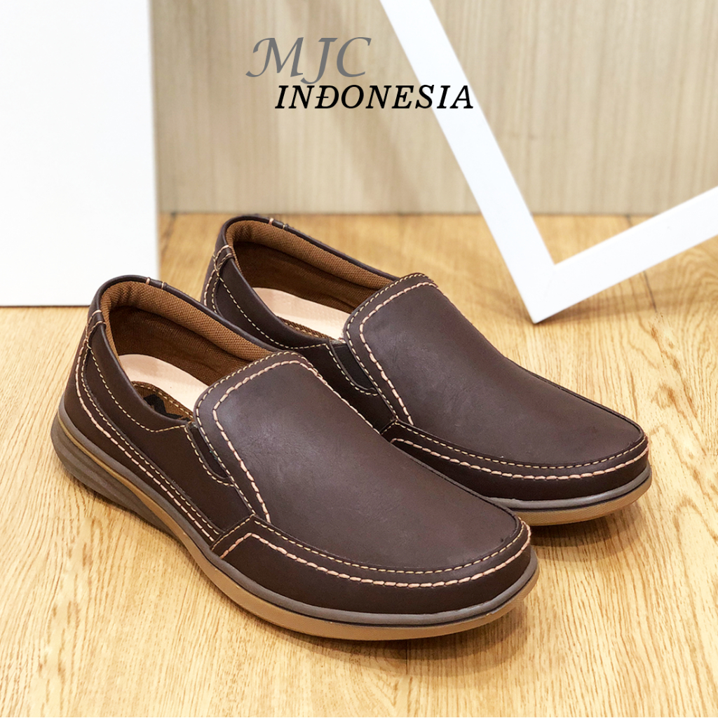 Jual MJC Indonesia OCASEO Sepatu Pria Kulit Premium Shoes Moccasin ...