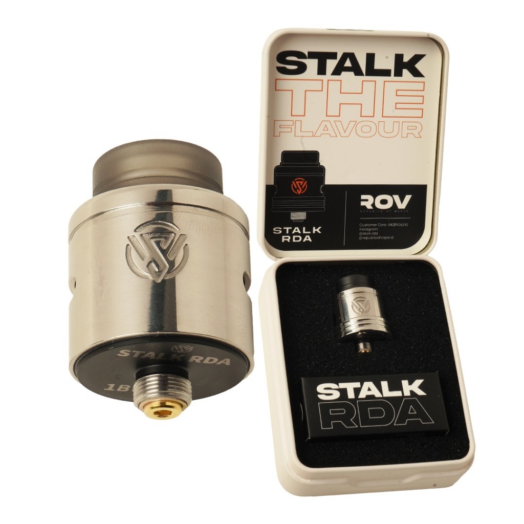 Jual Atomizer Vape STALK RDA 22MM Singel Coil Authentic By Republic of ...
