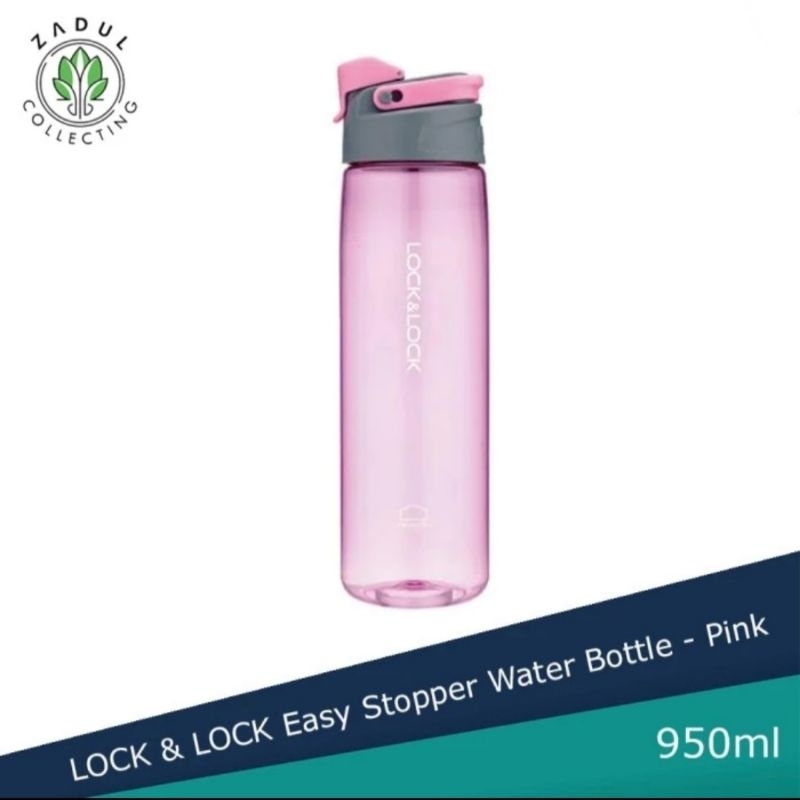 Jual LOCK & LOCK HLC950PIK Easy Stopper Water Bottle - Pink [950 mL] | Shopee Indonesia